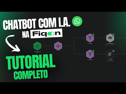 FiqON ChatBot de WhatsApp com ChatGPT e ZAPI | Tutorial completo grátis | Passo a Passo gratuito