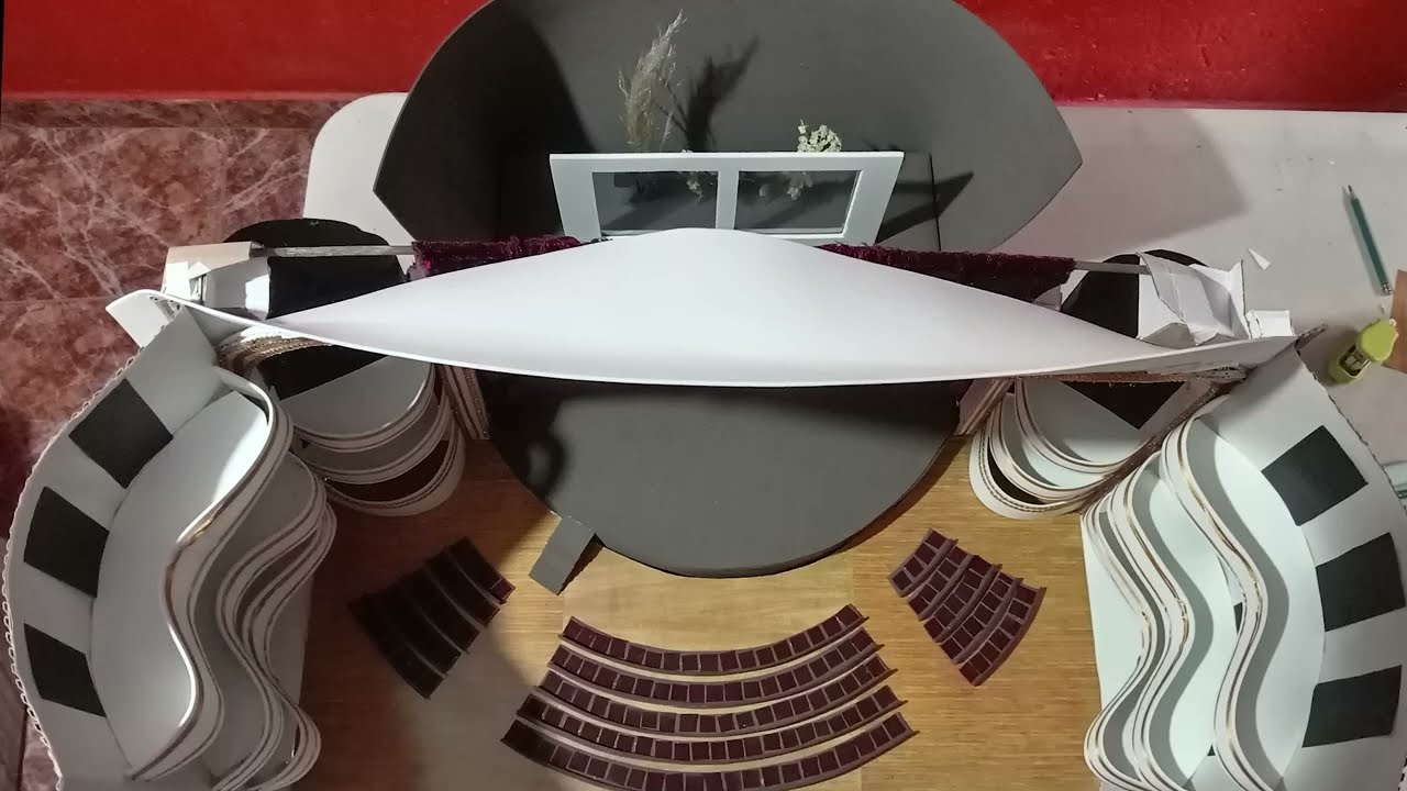 Maqueta. Teatro Esperanza Iris
