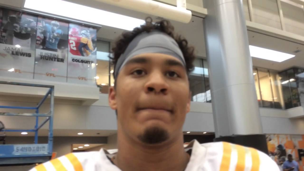 Vols WR Johnathon Johnson talks spring practice
