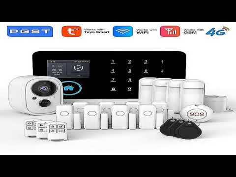 PGST 103 2.4 inch Screen 4G 2G WIFI GSM Home Bulgar Security System for Home 433MHz APP Co