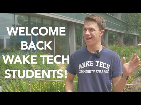 Wake Tech - Welcome Back Students | Fall 2024