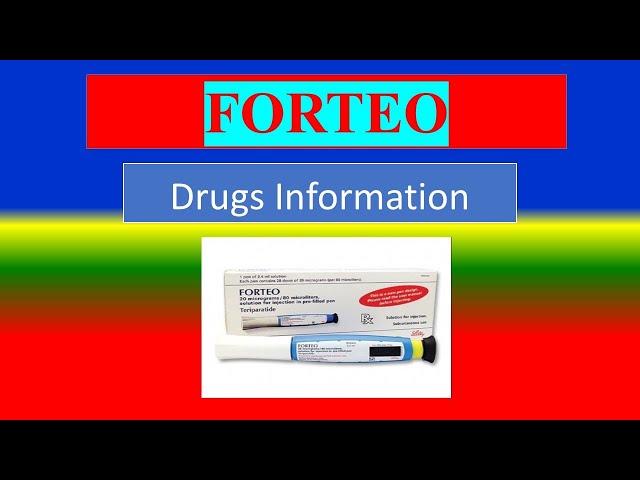 Osteoporosis - Forteo Teriparatide 20mcg Injection 2.4ml Prefilled Pen ...