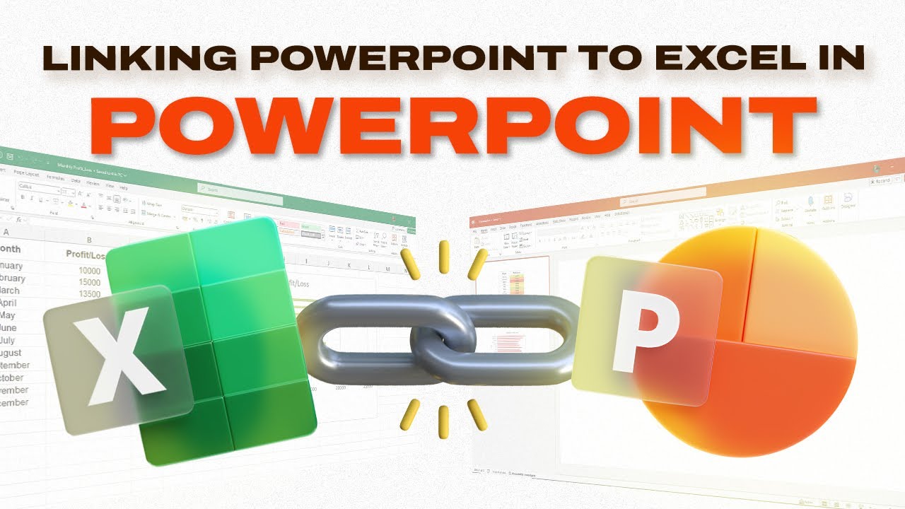How to Link PowerPoint and Excel (Live Dynamic Tables and Charts)