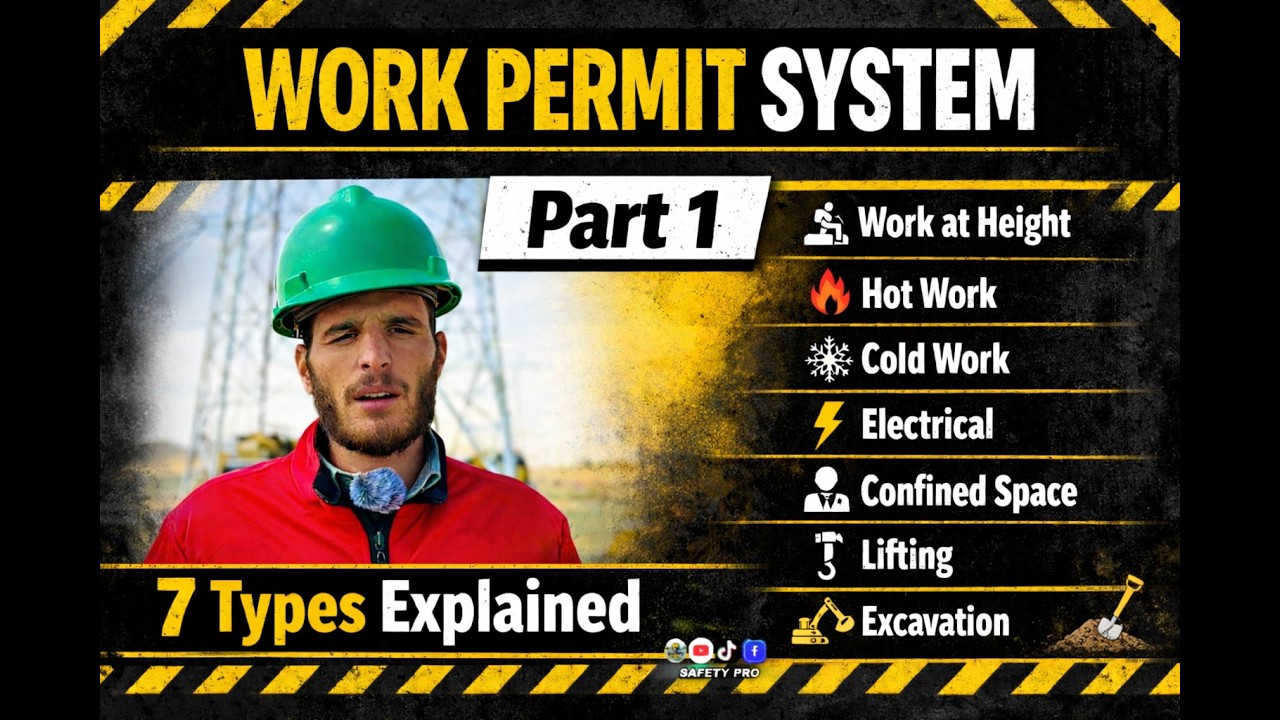 Work Permit System Explained – Basics Every Worker Must Know - Saudi Electricity Company #sec