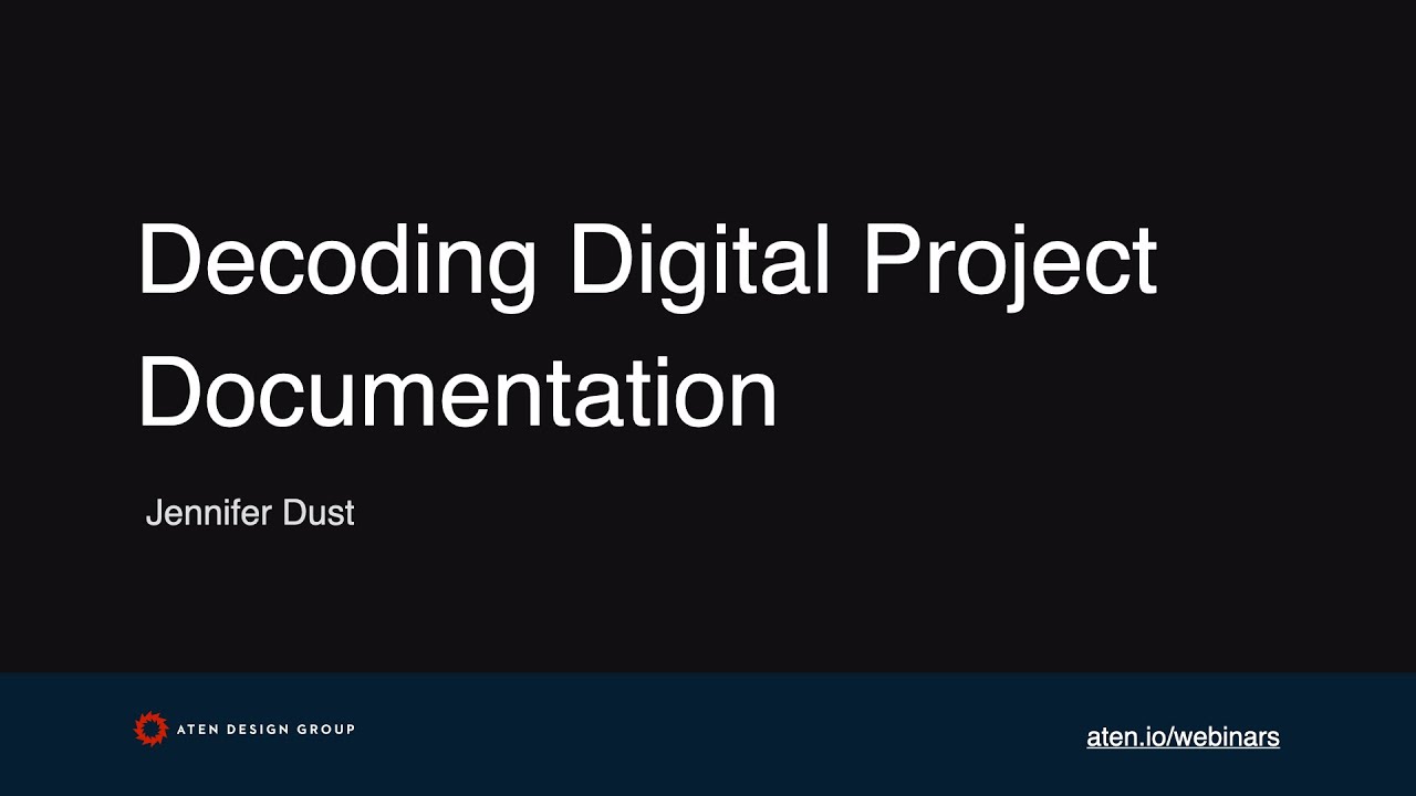 Decoding Digital Project Documentation