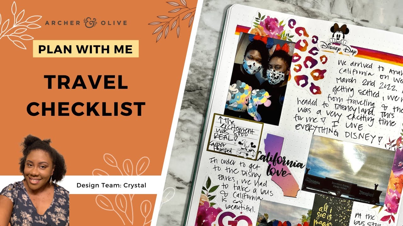 How To Document Your Trip While Traveling | Memory Keeping Bullet Journal Ideas