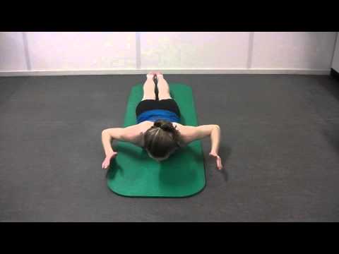 Schouderbladstabiliteit oefening trapezius WV