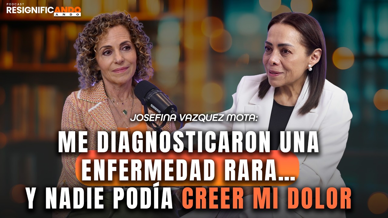 “Me diagnosticaron una enfermedad rara y es lo que hay” con Josefina Vazquez Mota y Shulamit Graber