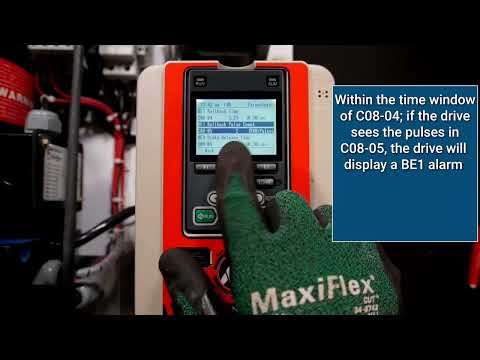 IMPULSE® •Series 5 AC Variable Frequency Drives: Handling the BE1 Alarm Code | CMCO
