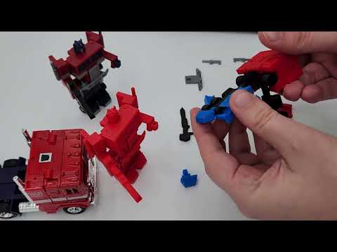 👌 Yabaya 001 Mini Optimus Prime - Transforming Fidget Toy - 3.5 inches ...