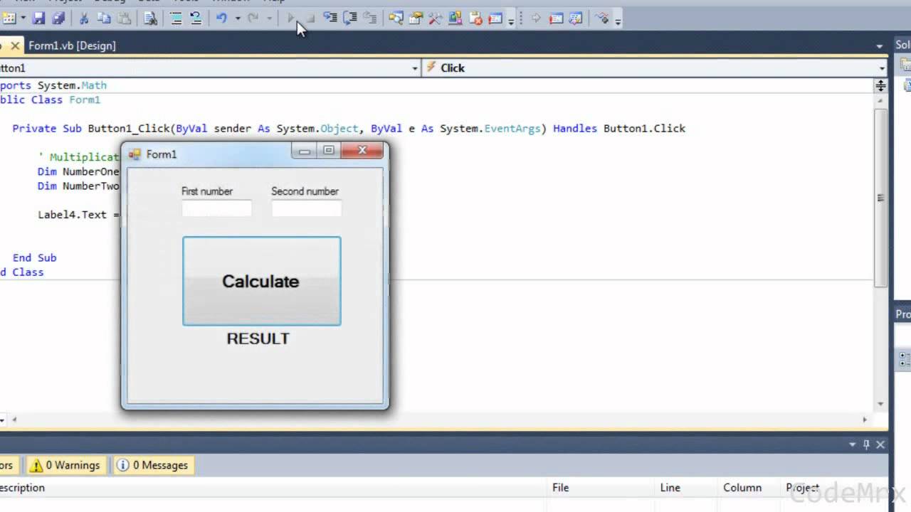 VB.NET Tutorial #5 (Math Functions)