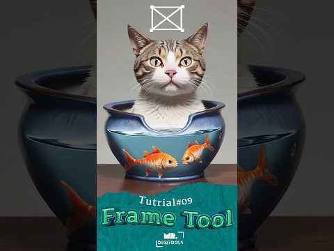New Tool In Photoshop | how to use Frame Tool | #photoshop2024 #photoshopbeta @mr.digitools