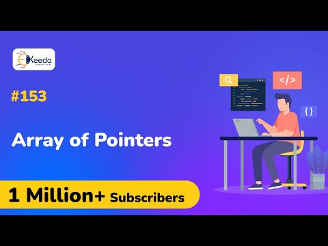 What is Array of Pointers in C Language - Pointers - C Programming