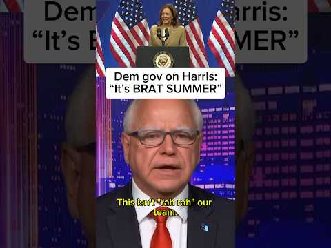 Dem gov on Harris: 'It's BRAT SUMMER'