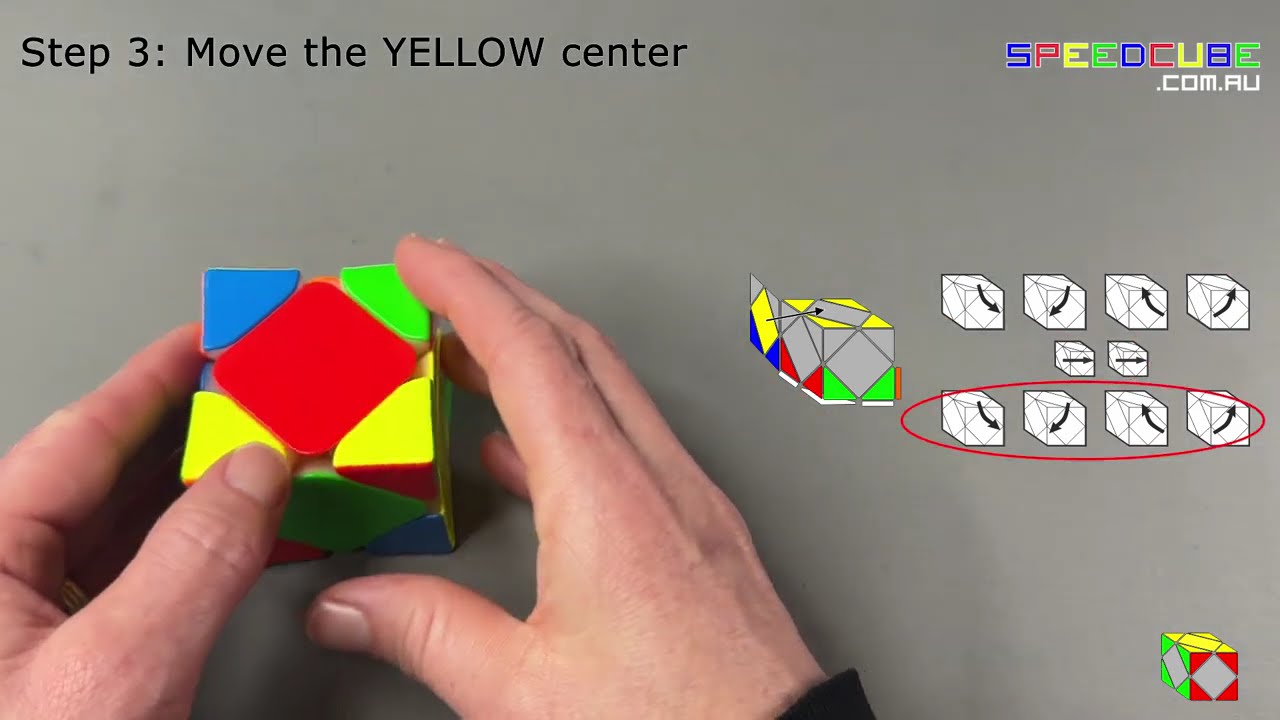 How to solve a Skewb | Easy to follow beginners Tutorial