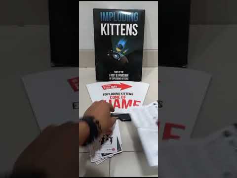 Imploding Kittens (Expansion of Exploding Kittens) Board Game