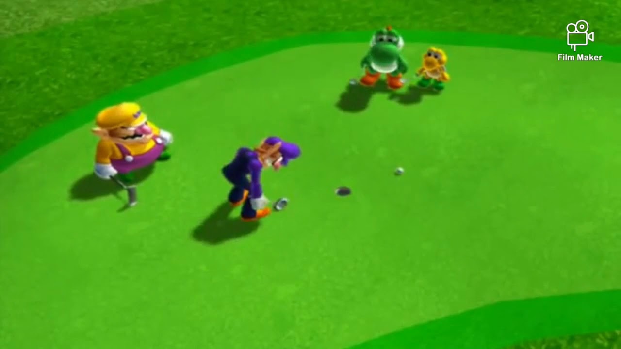 Waluigi being voiced by Dick Dastardly