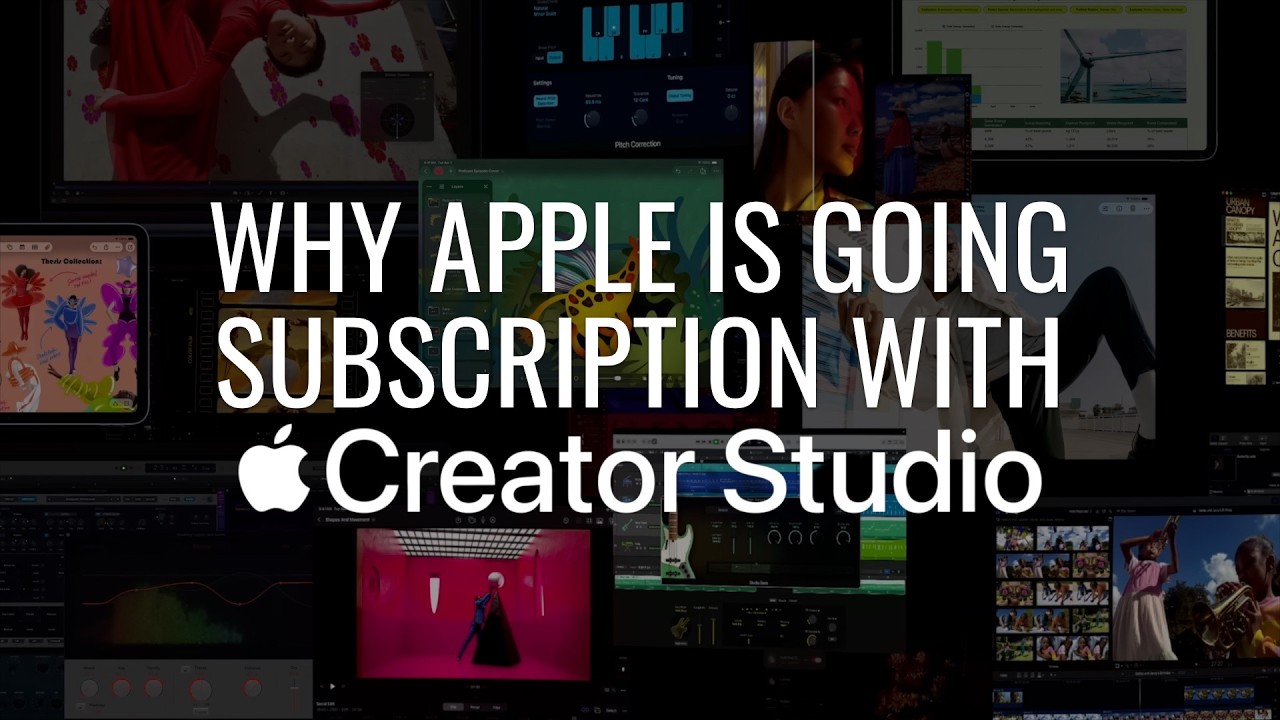 Why Apple is going subscription with Apple Creative Studio
