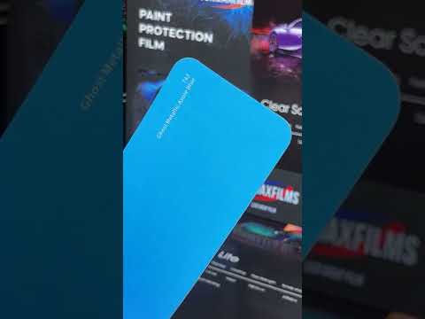 SUNMAXFILMS COLORS 743 Ghost Metallic Azure Blue