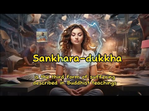 Sankhara-dukkha is the third form of suffering described in Buddhist teachings.