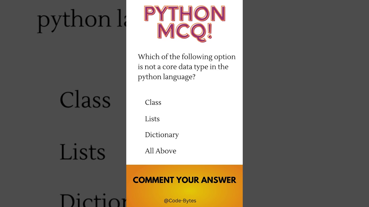 Can you Answer this Python Question? 🔥#python #coding #shorts 😎