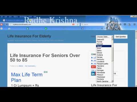 Life insurance for elderly parents over 70