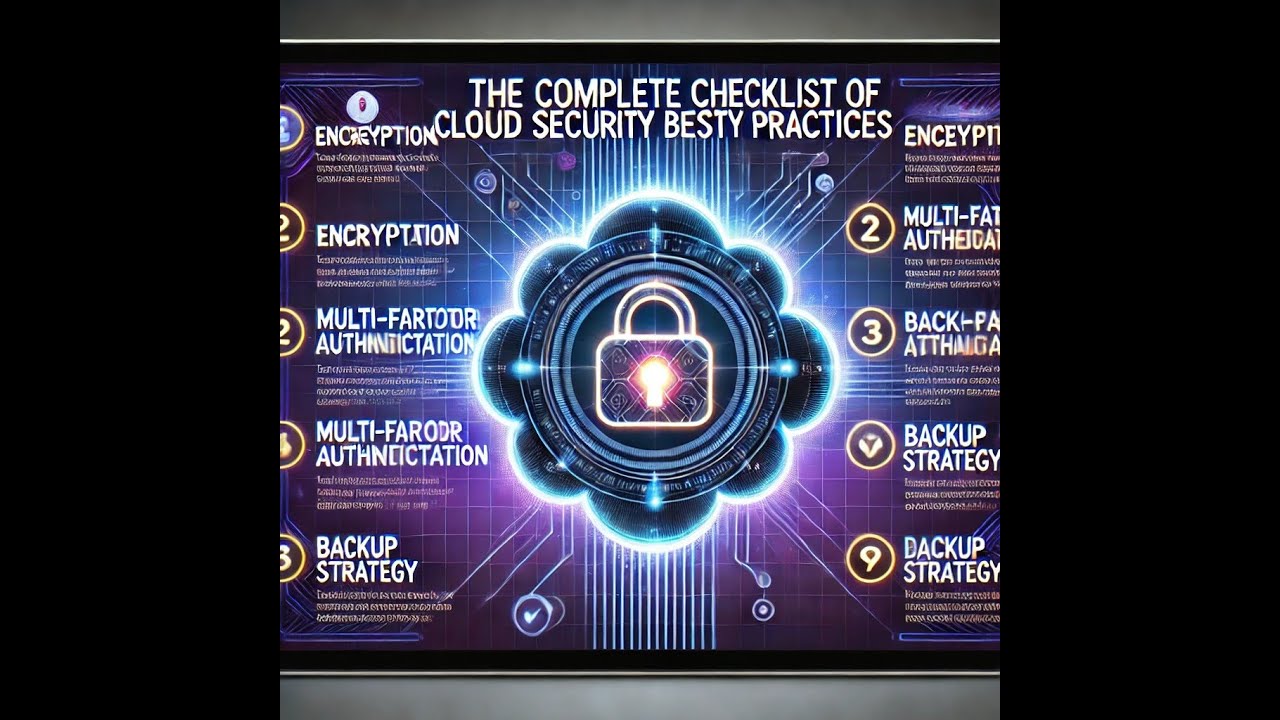The Ultimate Cloud Security Checklist: Best Practices You Need to Know