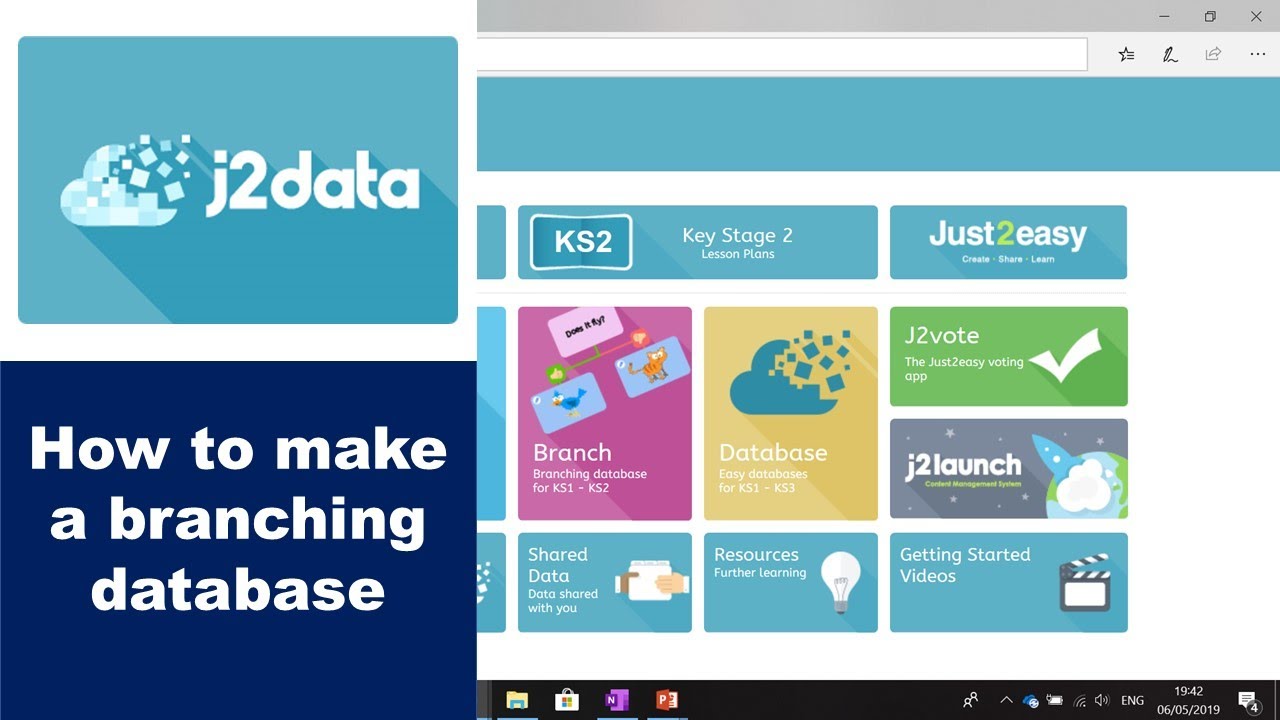 How to Create a Branching Database using J2Data