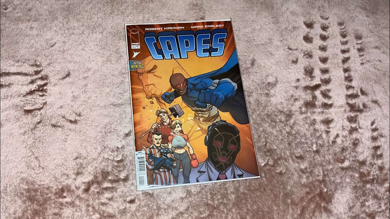 CAPES ISSUE 1 (COVER A BY RYAN OTTLEY & DAVE MCCAIG) UNBOXING! 