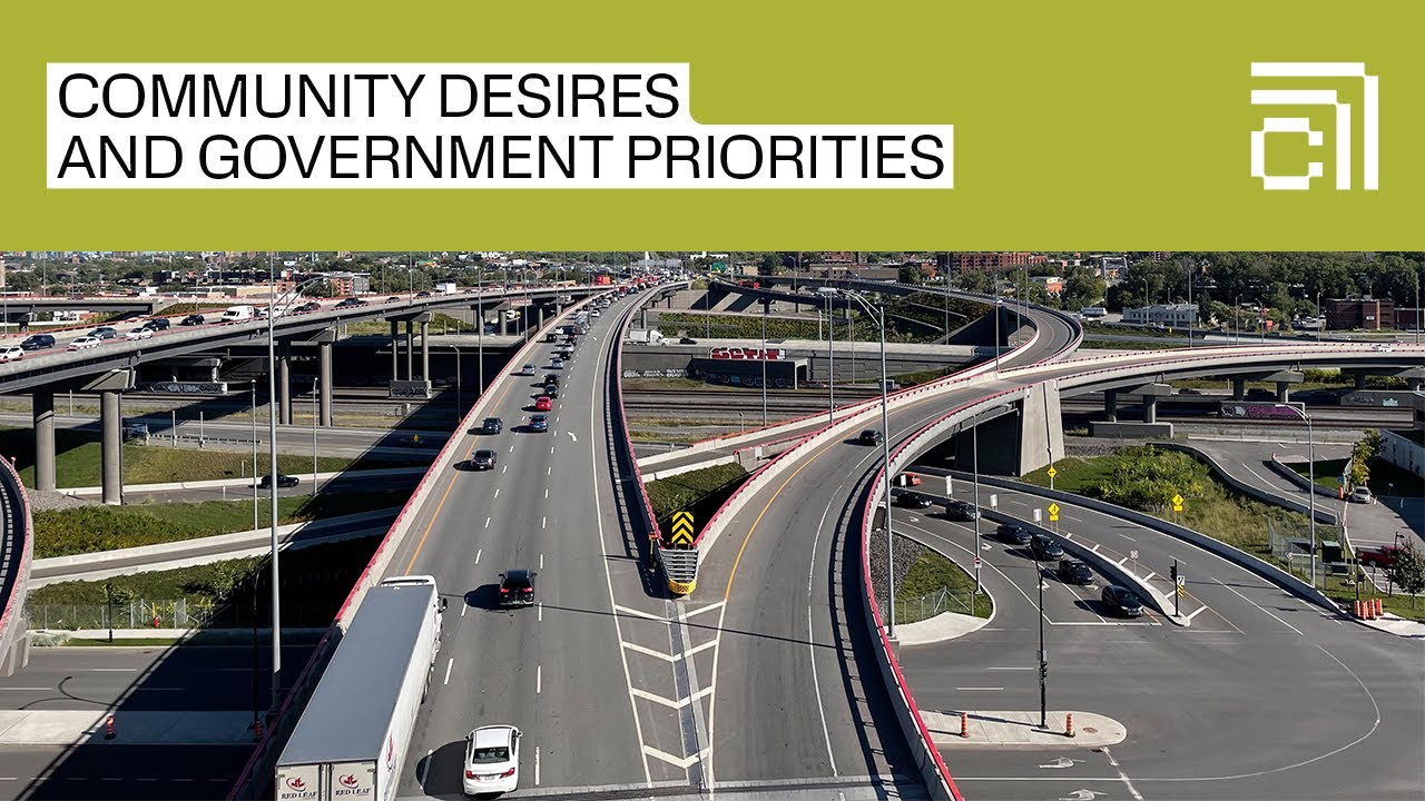 The Turcot Interchange: Contradictions in a pedestrian-oriented project