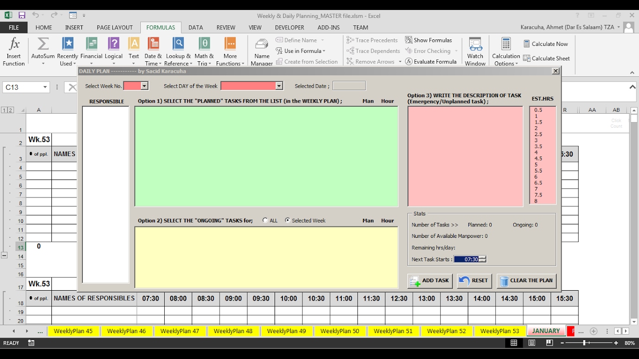 4   Prepare Daily Maintenance Plan