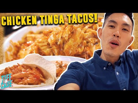 EASY Chicken Tinga Tacos