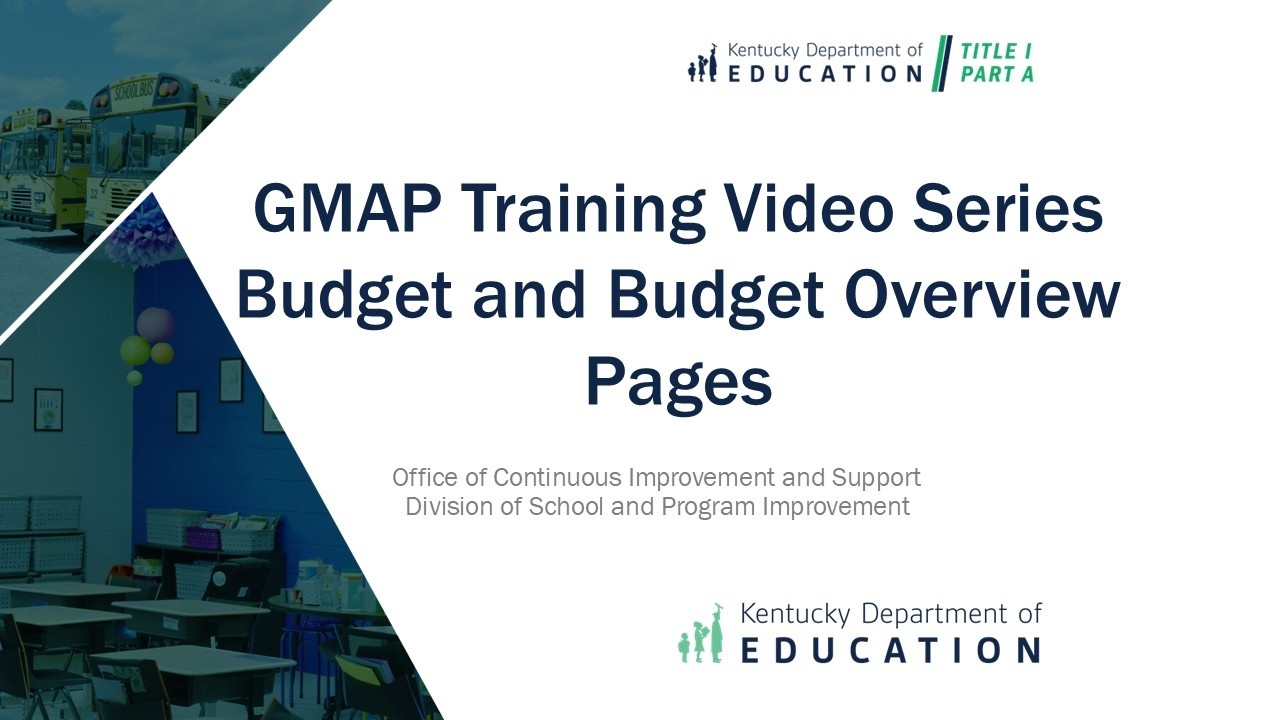 GMAP Training Video 10: Budget Page