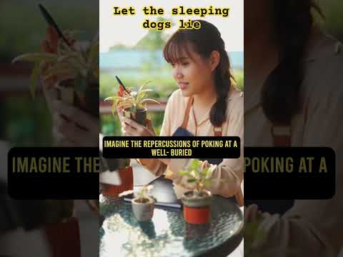 Let the sleeping dogs lie #ai #facts #englishvocabulary #new #englishlanguage