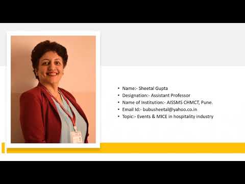 Events & MICE in hospitality industry