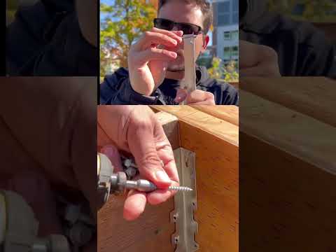 JOIST HANGER SCREWS EXPLAINED! #carpentry #diy #shorts