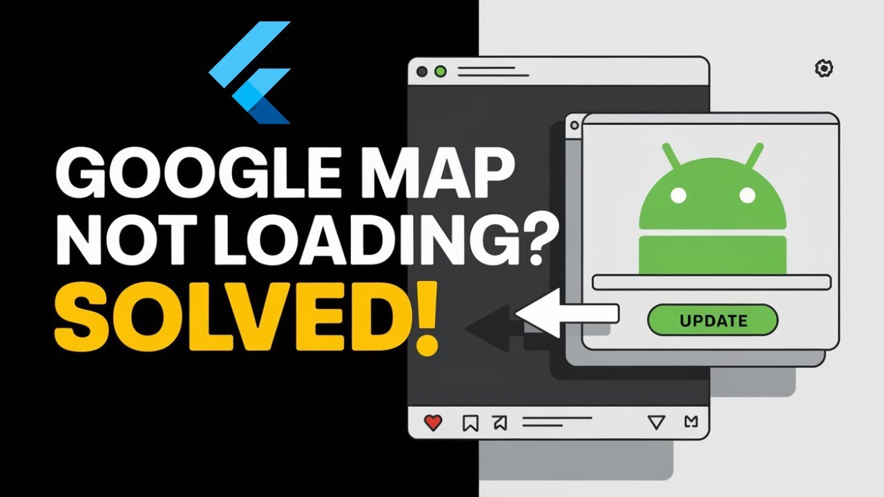 Fix Google Map Not Loading in Flutter Emulator | Quick & Easy Solution