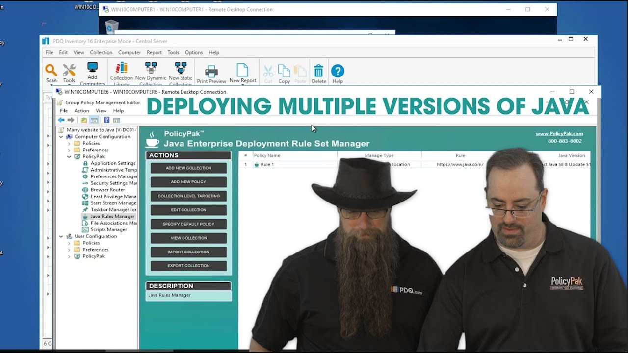 Deploying Multiple Versions of Java to the Same Endpoint Using PolicyPak and PDQ Deploy