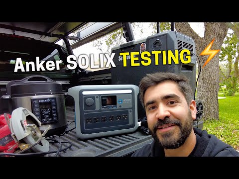 Best For CAMPING: Anker SOLIX C1000 Power Station ⚡️