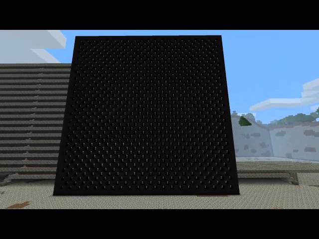 biggest redstone screen !900 pixels! Minecraft Map