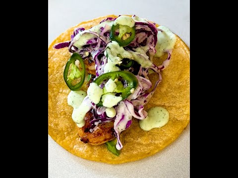 Shrimp Tacos Recipe: A Quick and Easy Meal! #shorts