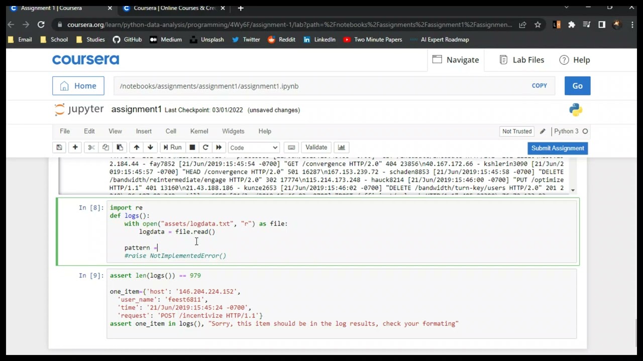 [Assignment 1] Introduction to Data Science | University of Michigan