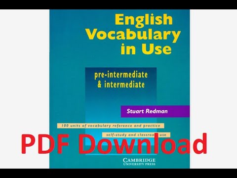 Download English Vocabulary in Use Pre intermediate and Intermediate