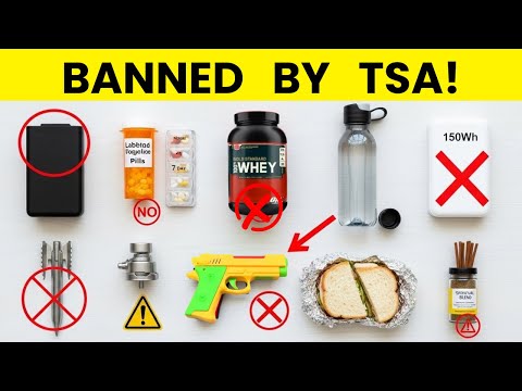 Airports Not Allow These Popular Items in 2025 Be Careful.