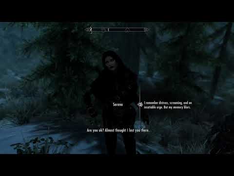 Serana Dialogue add on : Serana reacts to me being a werewolf