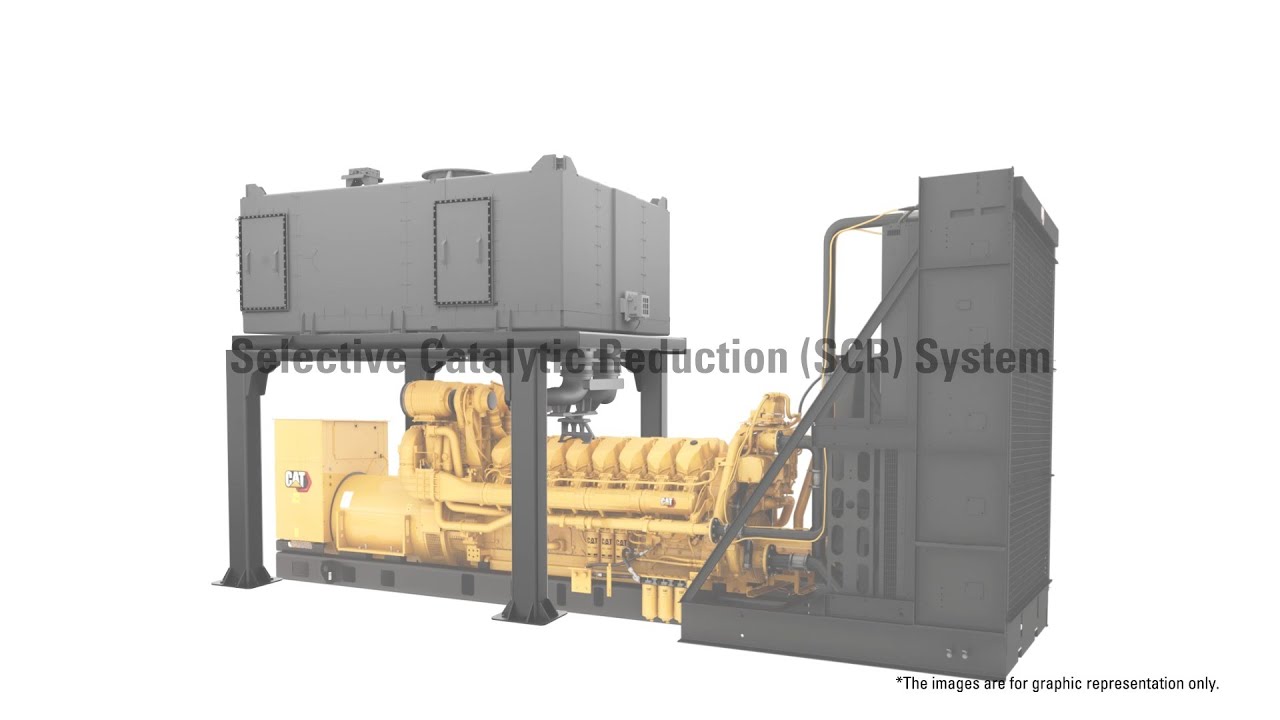 Cat® SCR System Genset Aftertreatment | Cat | Caterpillar