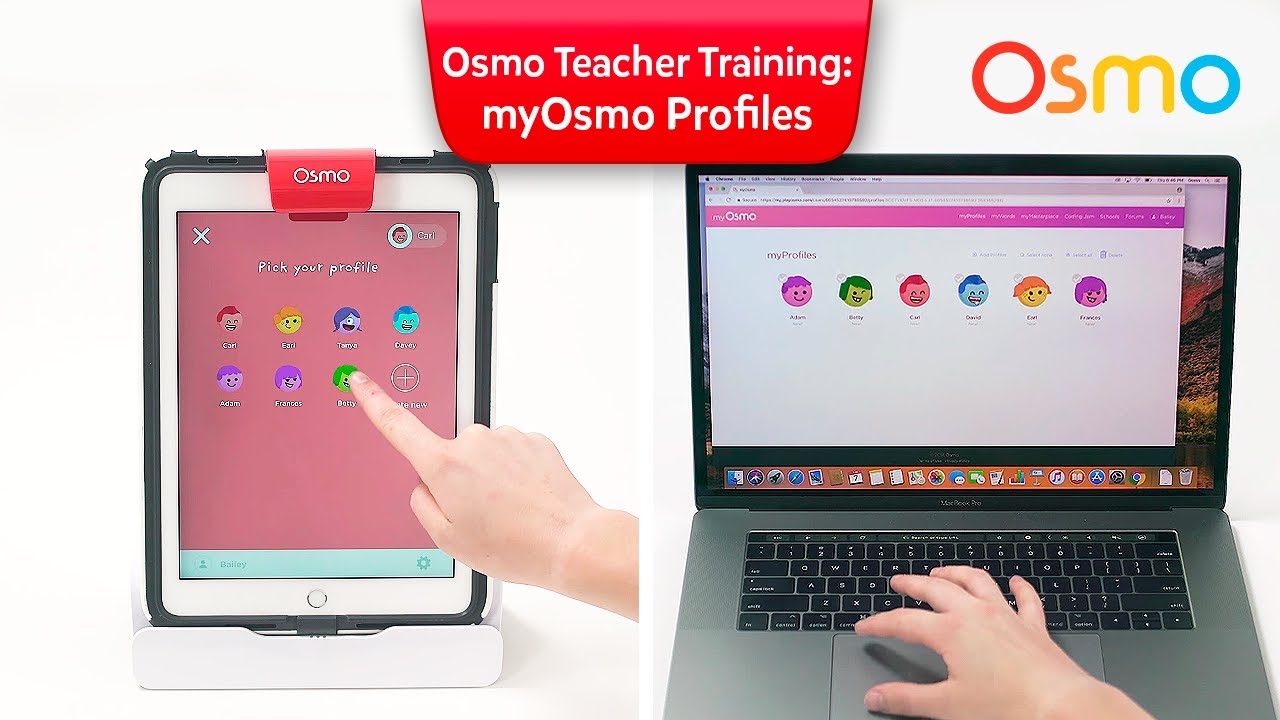 Osmo Teacher Training: myOsmo Profiles