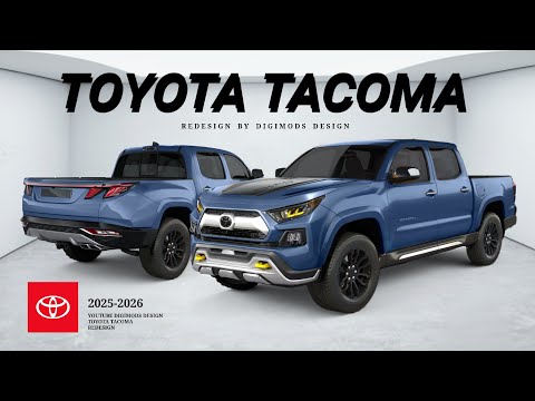 This Next-Gen 2025 Toyota Tacoma Rendering Is Both Rugged and ...