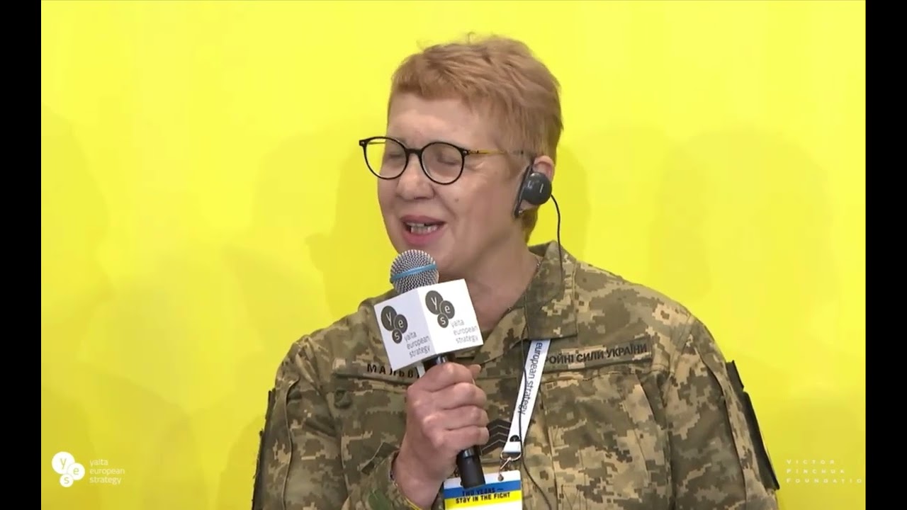 Ukraine's first female armored service leader and battlefield veteran