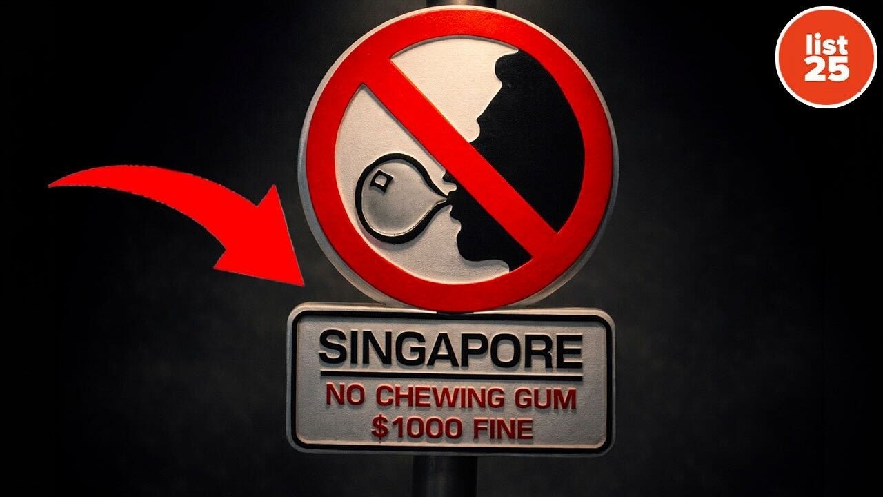 25 BIZARRE Laws That Still Exists Today